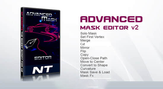 高级mask遮罩编辑控制工具 Advanced Mask Editor V2.3 Win/Mac_黑鲸pro