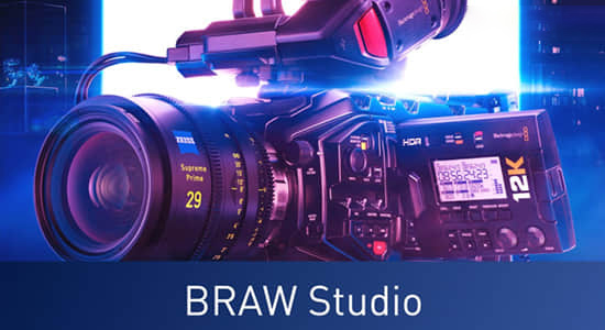 【英文】将Blackmagic RAW格式视频素材直接导入编辑BRAW Studio v2.7.6 Win_黑鲸pro
