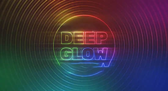 【中文】漂亮真实高级辉光发光特效 Deep Glow v1.4.9 Win/Mac_黑鲸pro
