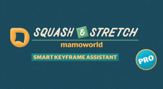 有趣MG卡通风格行为动作预设+音效 Squash & Stretch Pro 1.2.004_黑鲸pro