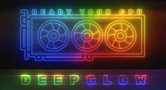 【中文】AE插件-漂亮真实高级辉光发光特效 Deep Glow v1.6.0 Win_黑鲸pro